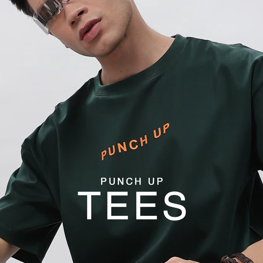 Punch Up Oversized Tees – SATTIRED
